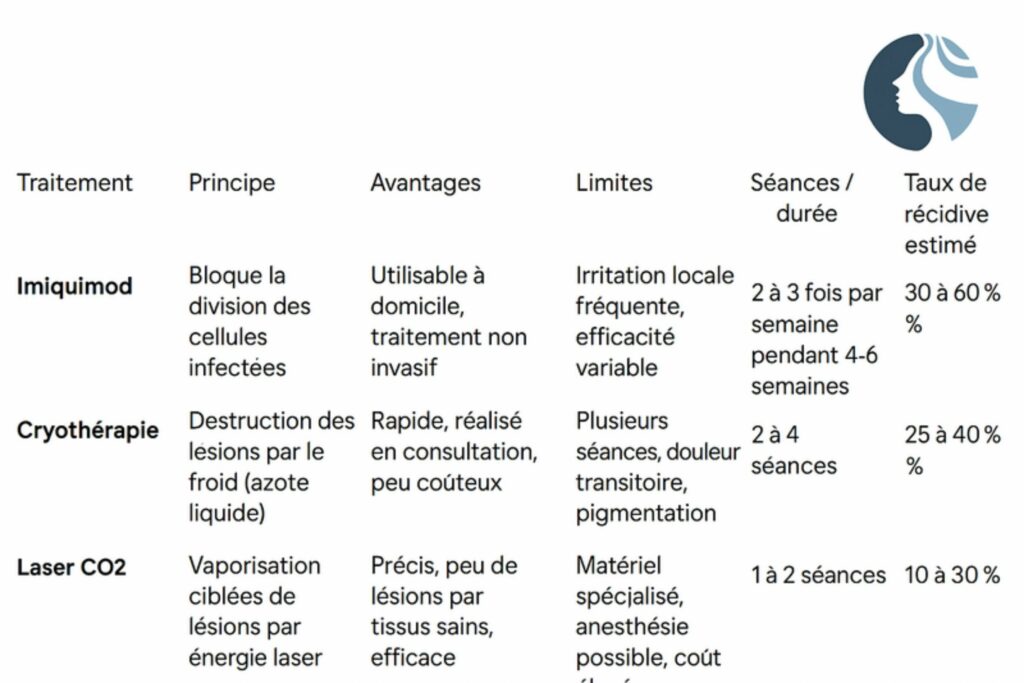 Traitements des condylomes : efficacité et limites - Docteur Gianfermi